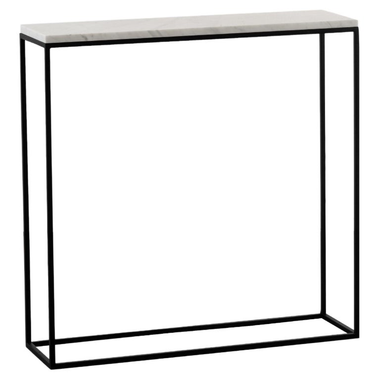 White Slim One Console Table by Un’common For Sale at 1stDibs