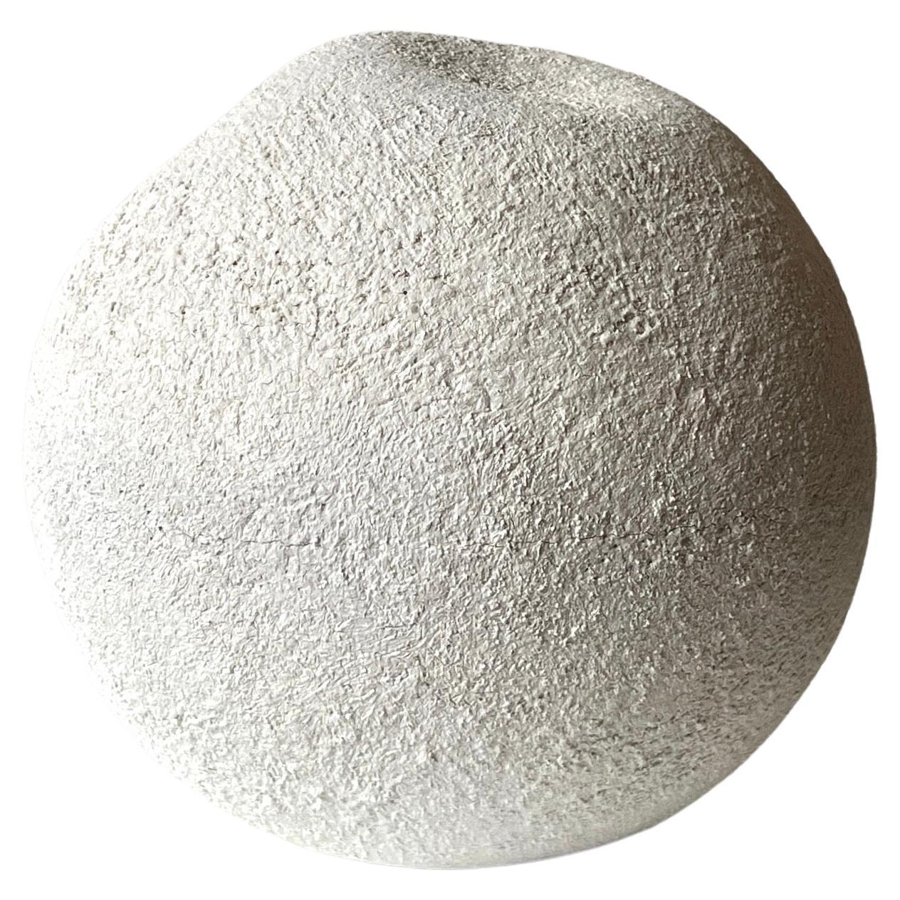 White Crust Sphere by Laura Pasquino For Sale at 1stDibs