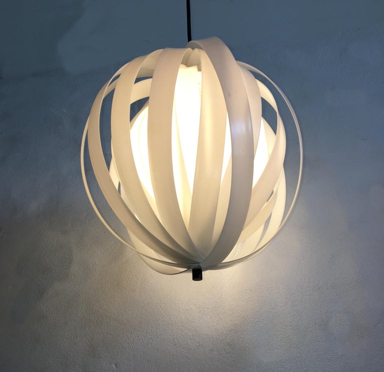 White Spherical Moon Pendant Lamp Edited by MoMA at 1stDibs | moma lamp ...