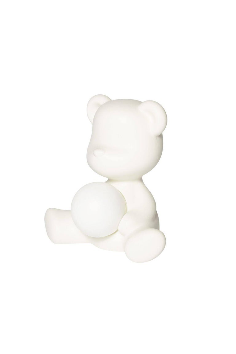 White Teddy Bear Lamp LED, Made in Italy For Sale at 1stDibs | italy ...