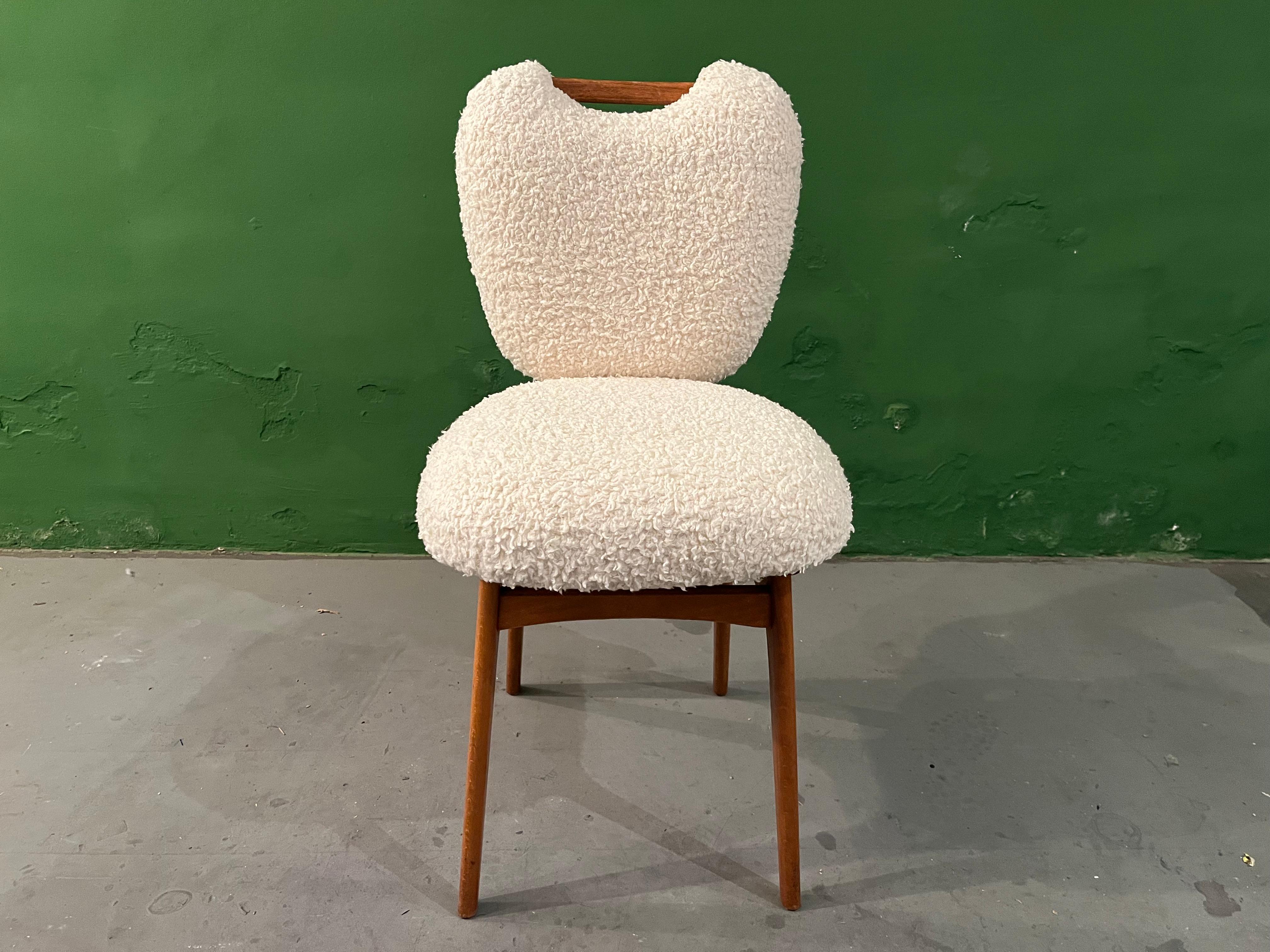 White Teddy Chairs by Markus Friedrich Staab / Contemporized For Sale ...