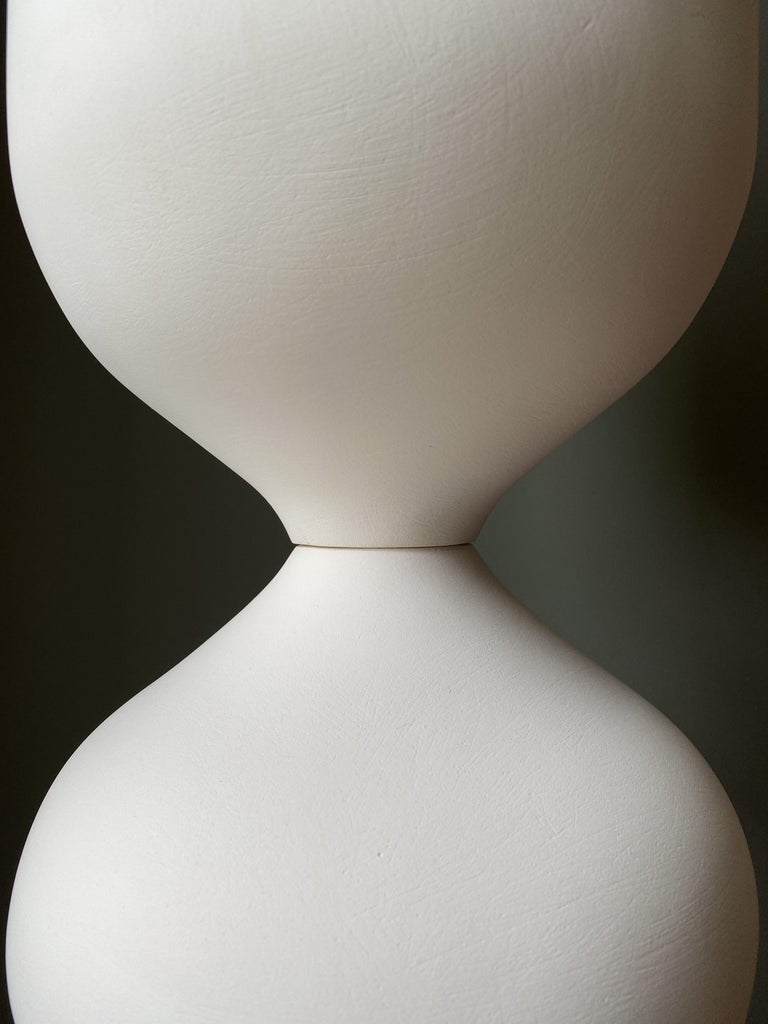 White TOTEM Rounded Horns For Sale at 1stDibs