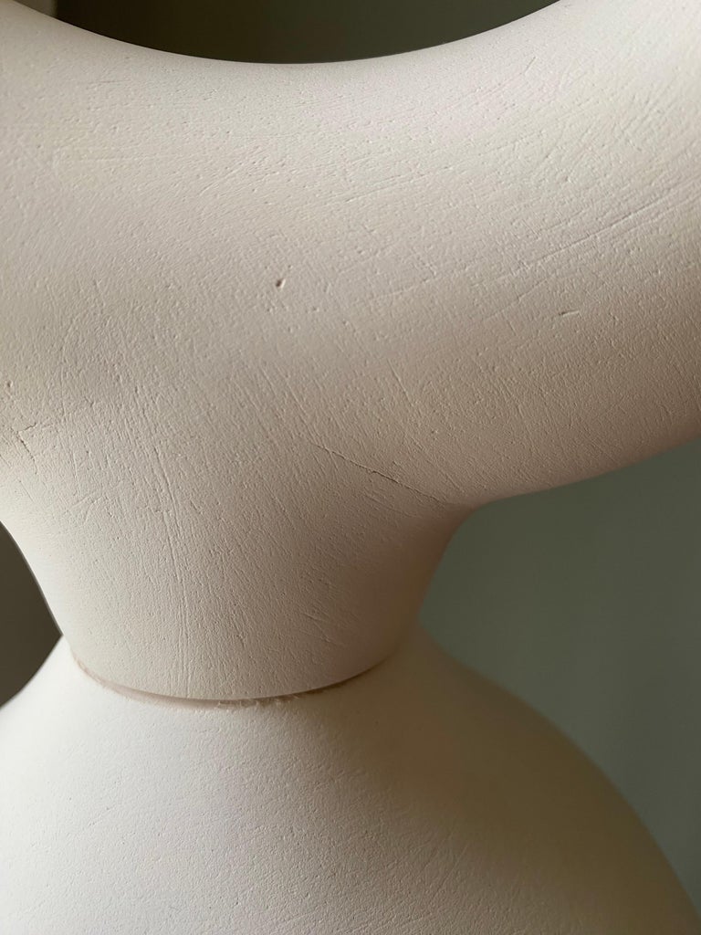 White TOTEM Rounded Horns For Sale at 1stDibs