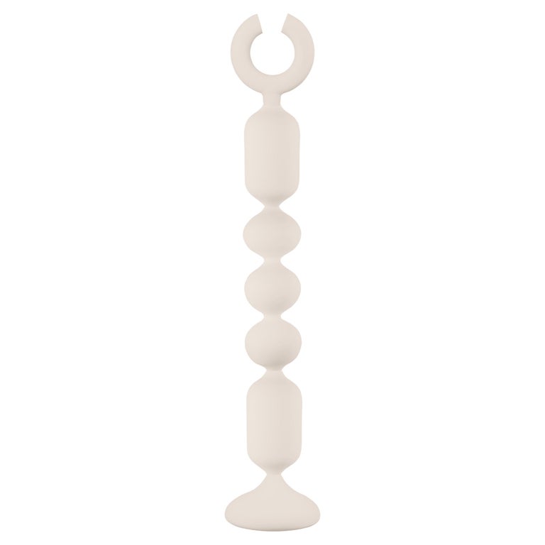 White TOTEM Rounded Horns For Sale at 1stDibs