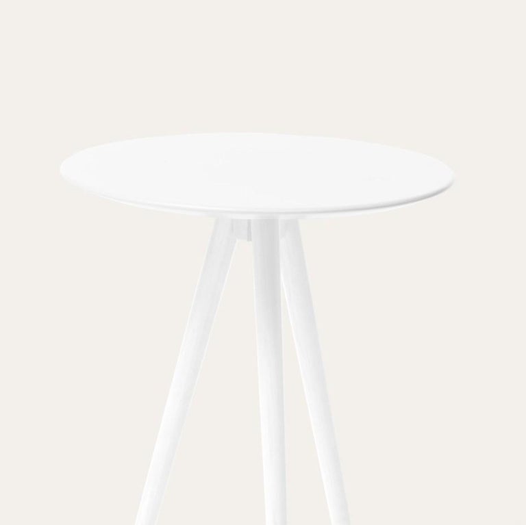 White Trip Side Table by Storängen Design For Sale at 1stDibs