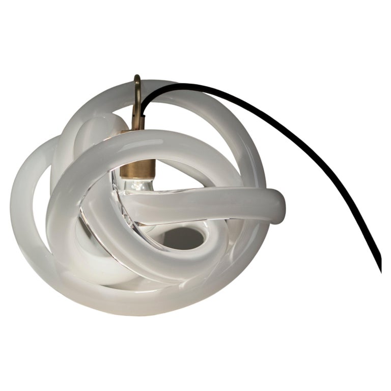 White Wrap Table Lamp by SkLO For Sale at 1stDibs