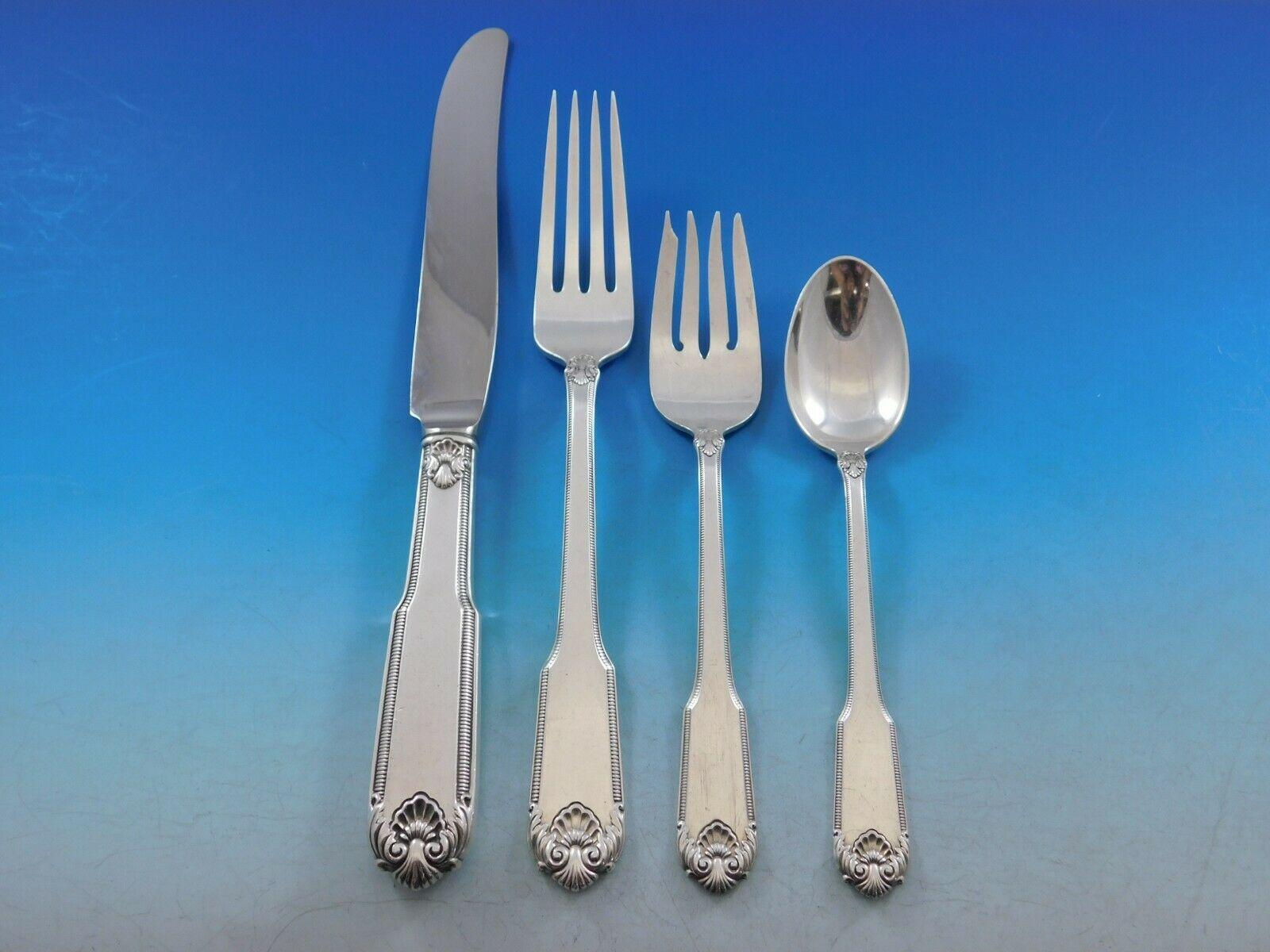 Whitehall by International Sterling Silver Flatware Set 12 Service 72 ...