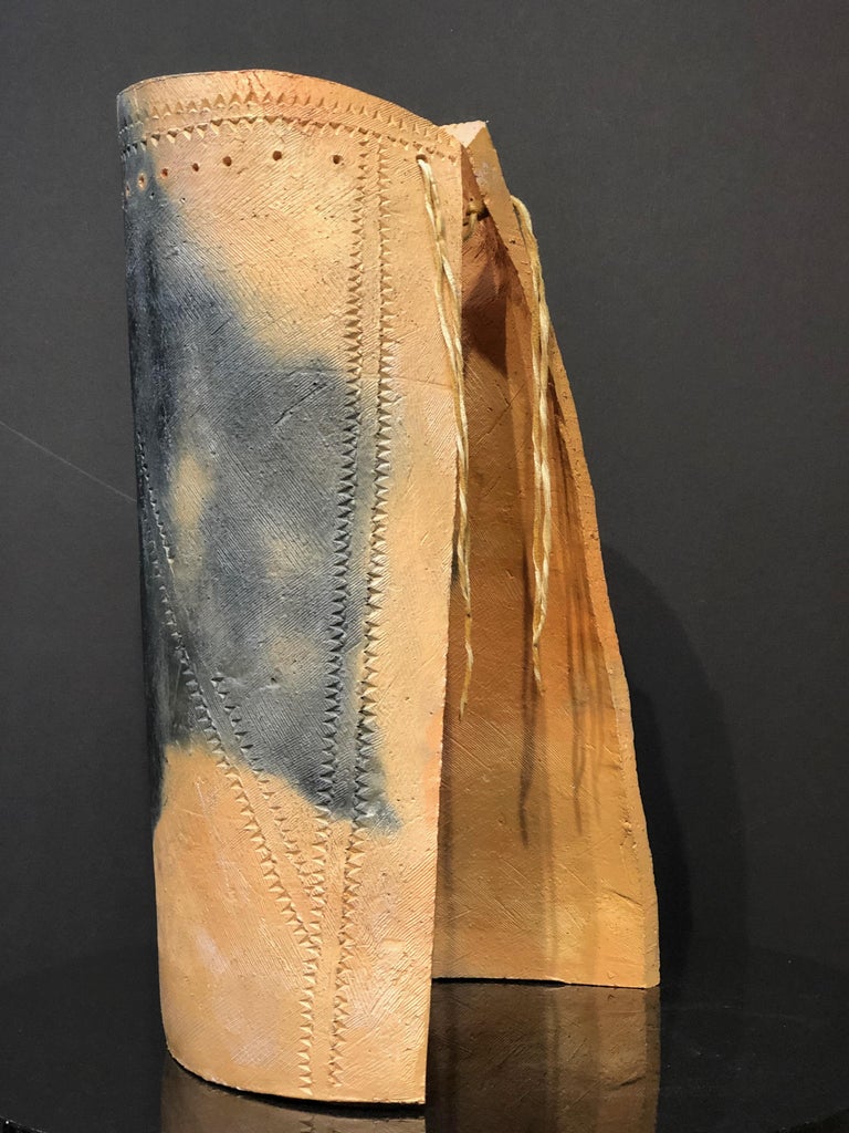 Wi Taepa - Tupuna, Ancestor's Cloak, ceramic sculpture, abstract, Maori ...