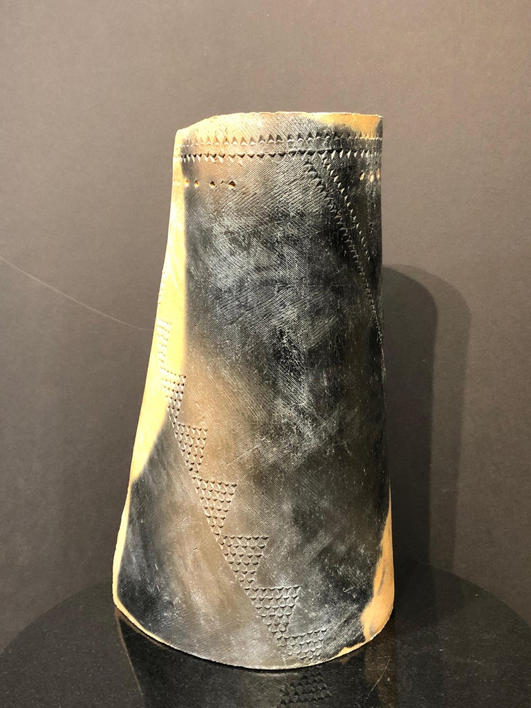 Wi Taepa - Tupuna, Ancestor's Cloak, ceramic sculpture, abstract, Maori ...