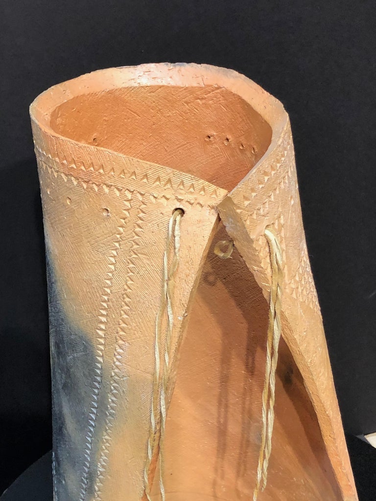 Wi Taepa - Tupuna, Ancestor's Cloak, ceramic sculpture, abstract, Maori ...