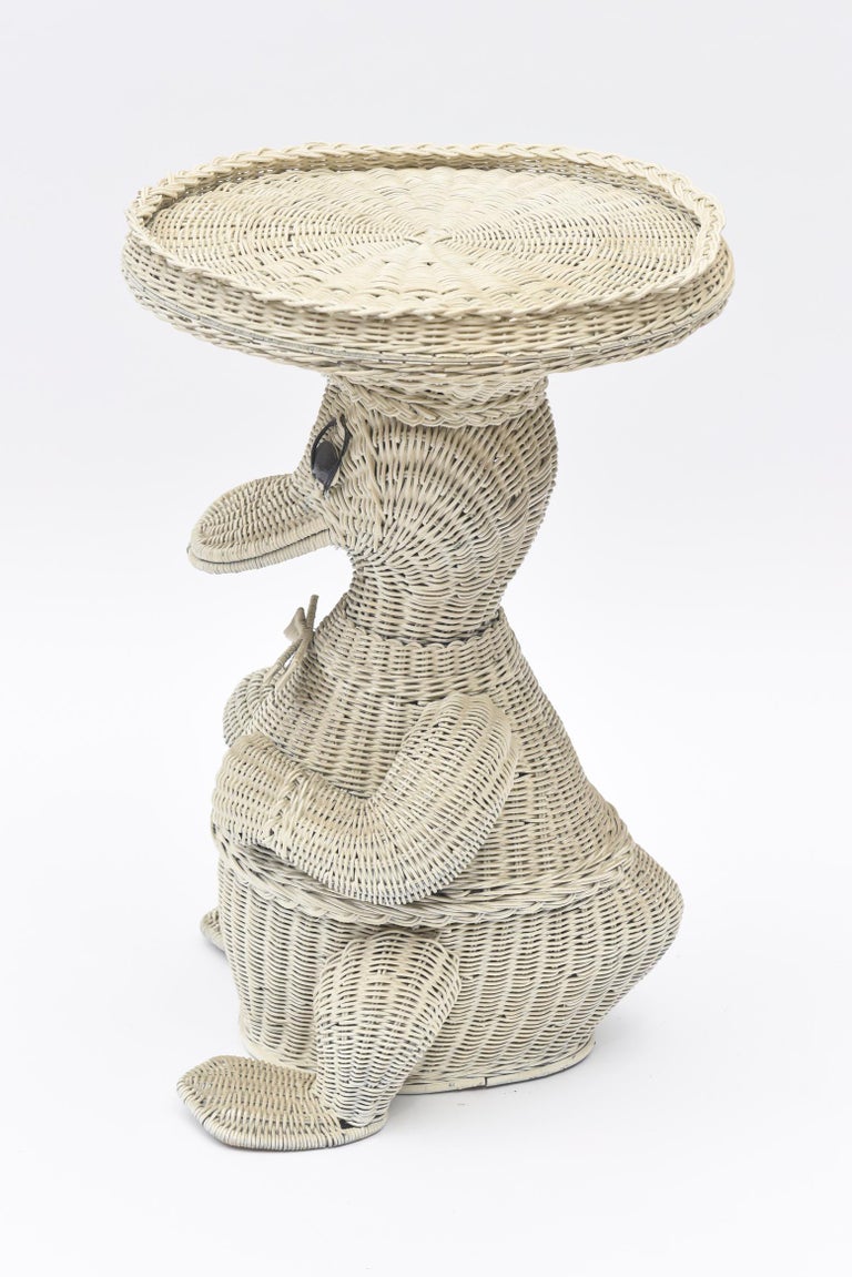 Wicker Duck Table for the Nursery, circa 1950 For Sale at 1stDibs