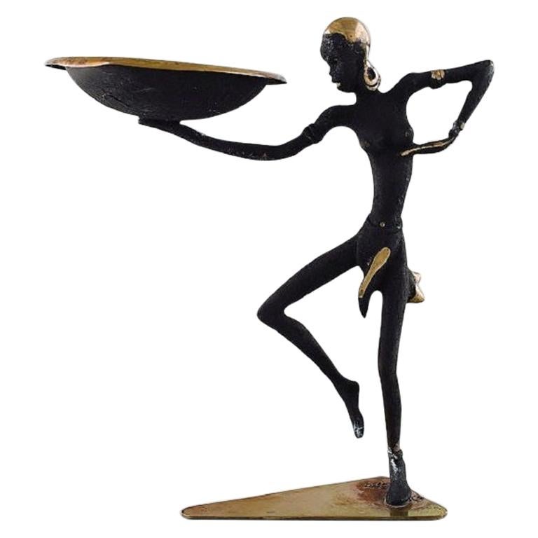 Wiener Bronze, Rare Art Deco "Josephine Baker" Figure, 1930s at 1stDibs