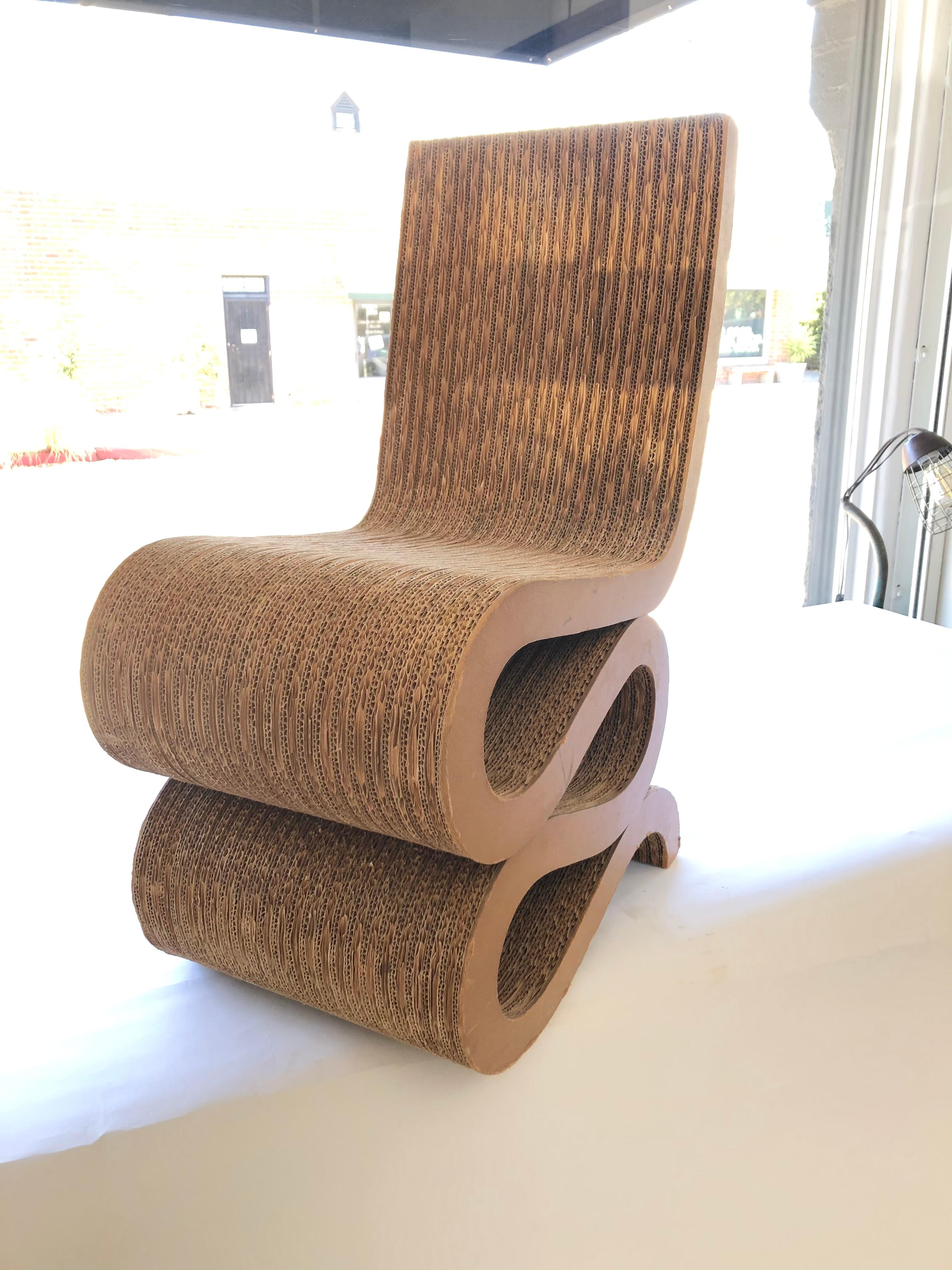 Wiggle Chair by Frank O. Gehry at 1stDibs | frank o gehry furniture ...