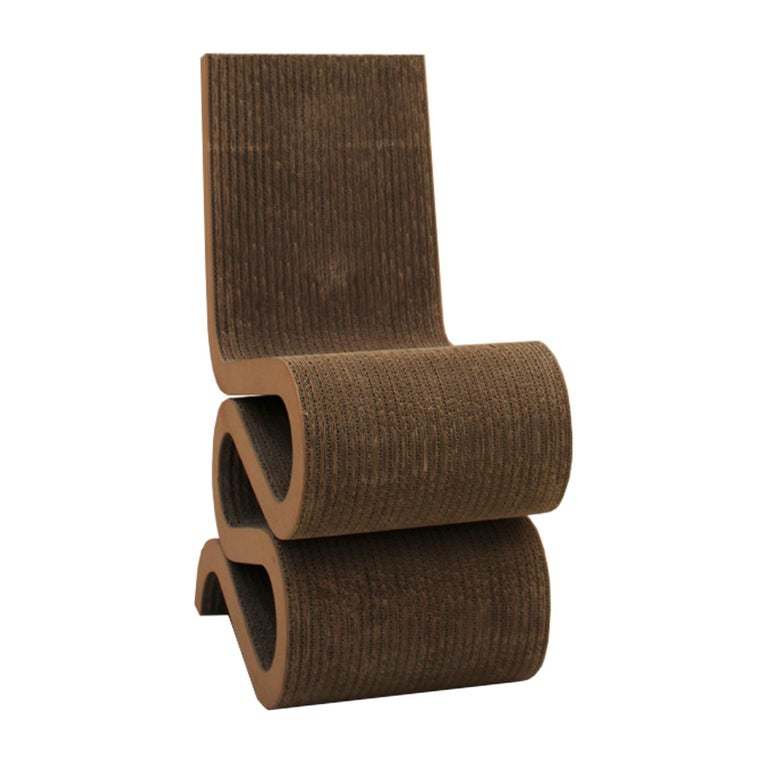 Wiggle Side Chair Designed by Frank Gehry For Sale at 1stDibs