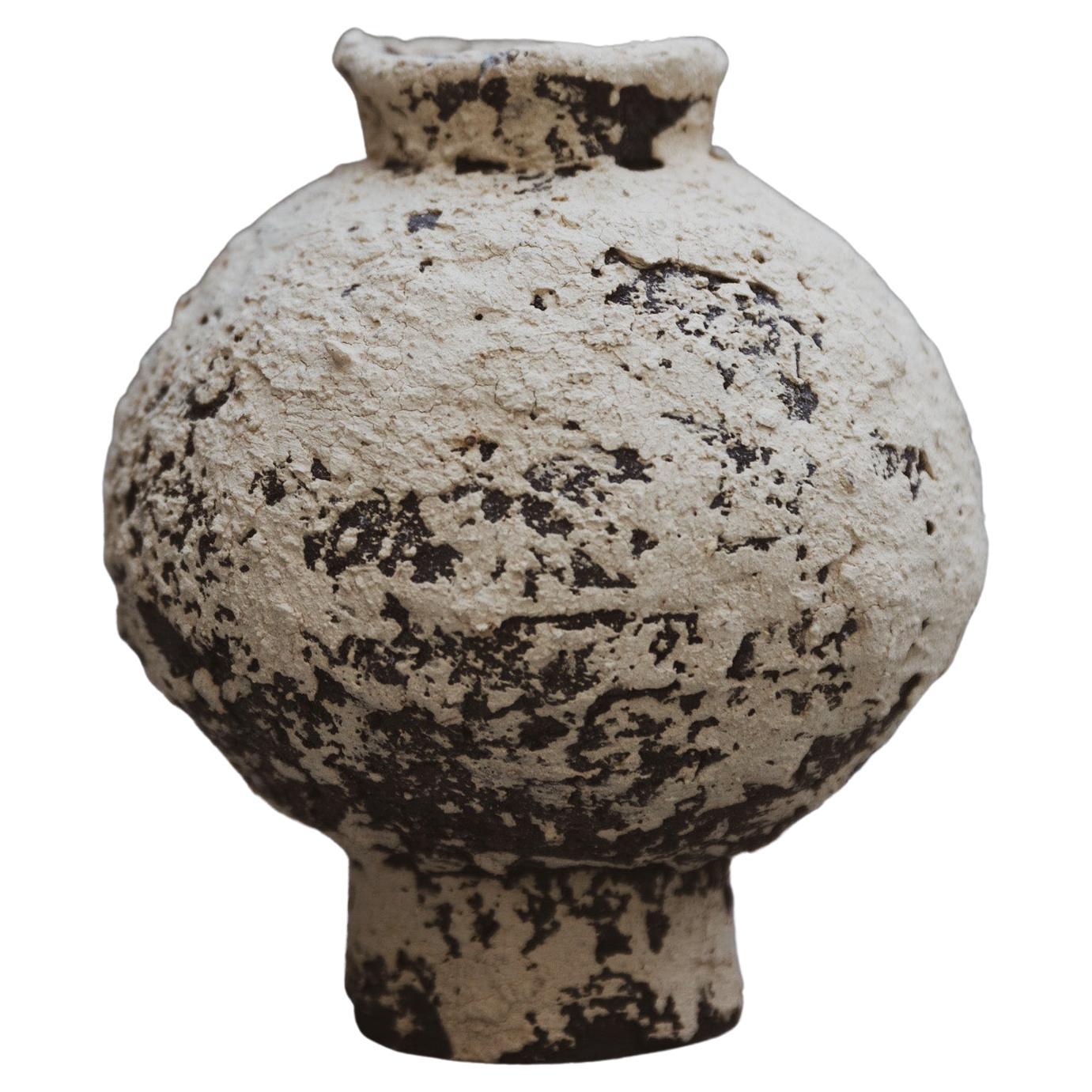 Wild Clay Moon Jar at 1stDibs
