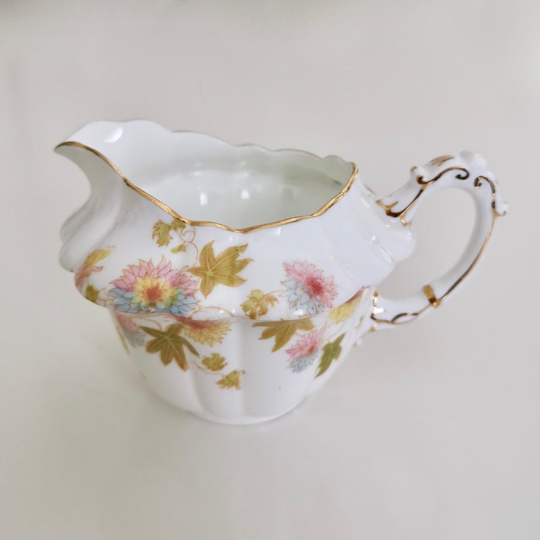 Wileman Porcelain Tea Set, Chrysanthemum, Pastel Colors, Art Nouveau ...