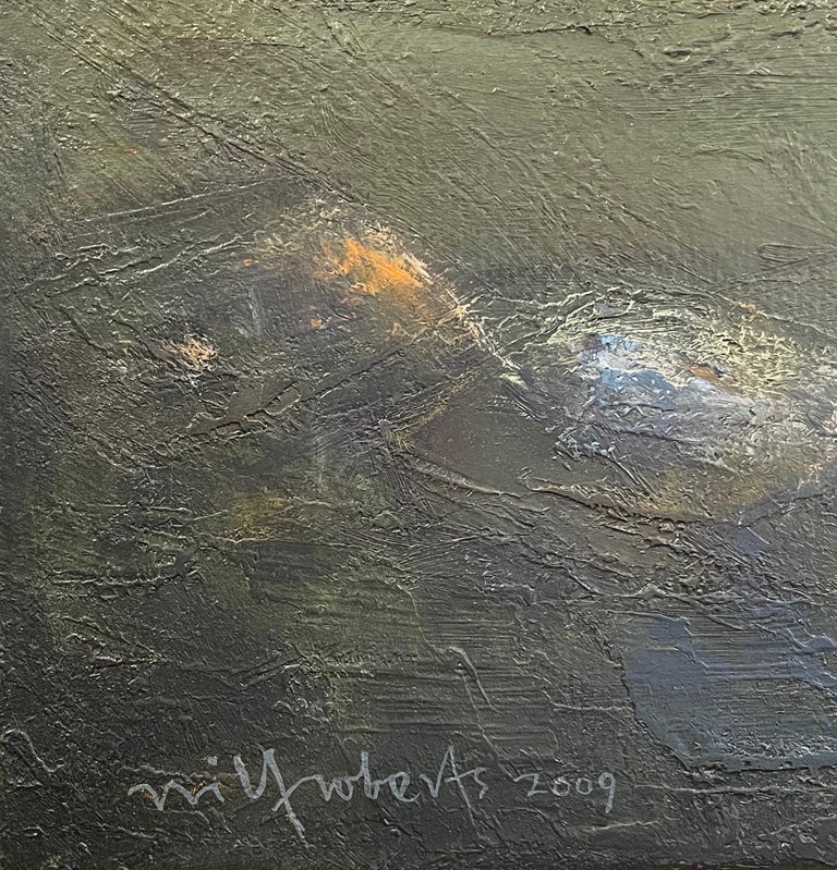 Wilf Roberts - 'Sunset over the Garn' Rural welsh seascape painting ...