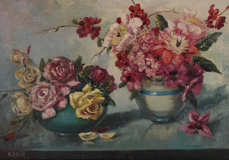 Wilfred Knox - Wilfred Knox (1884-1966) - Early 20th Century Oil, Pink ...