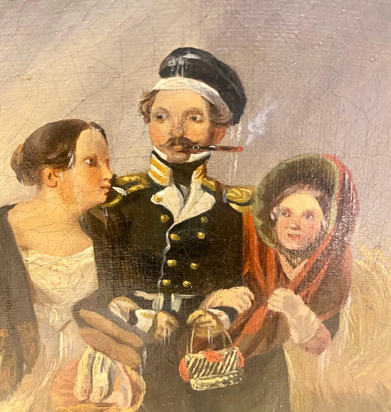 Wilhelm Alexander Meyerheim Walking in the Rain For Sale at 1stDibs