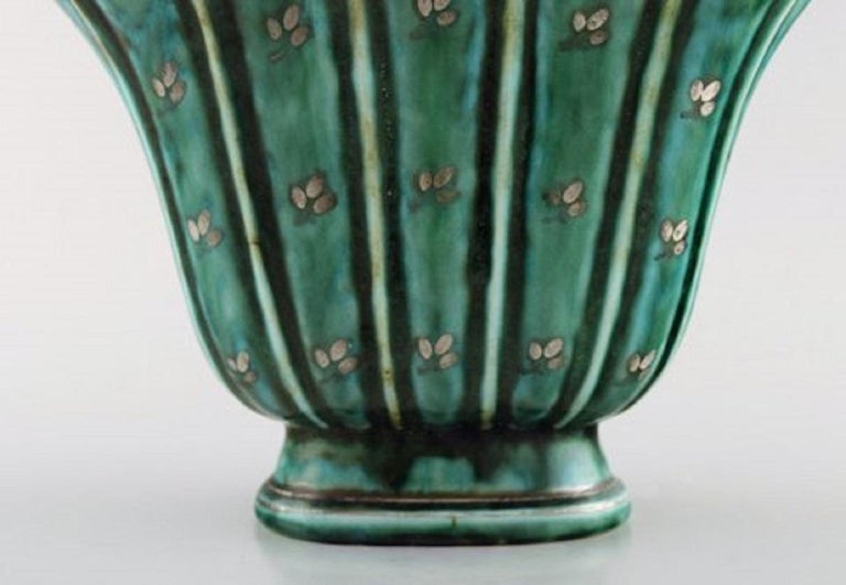 Wilhelm Kåge for Gustavsberg, Argenta Vase in Ceramic, Dated 1930 at ...