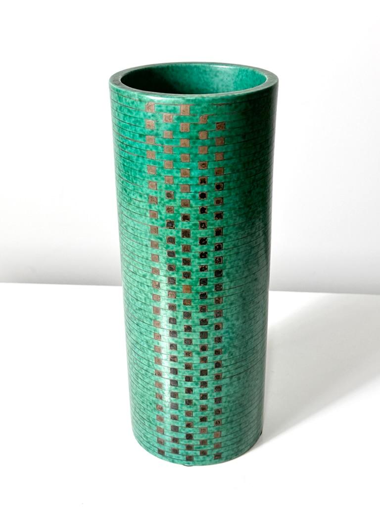 Wilhelm Kage Gustavsberg Argenta Geometric Midcentury Abstract Ceramic ...