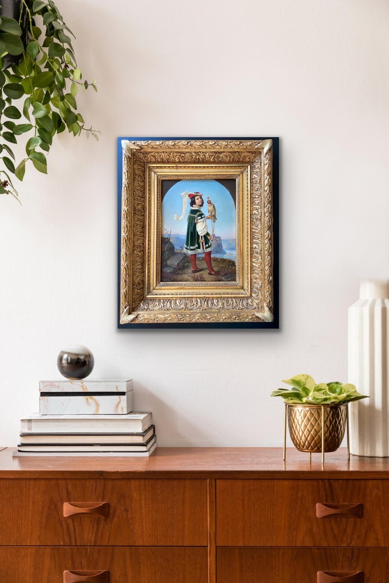 Wilhelm Nerenz - 19th century German Nazarene painting - The young ...