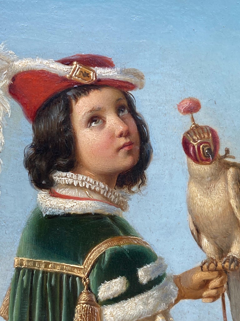 Wilhelm Nerenz - 19th century German Nazarene painting - The young ...