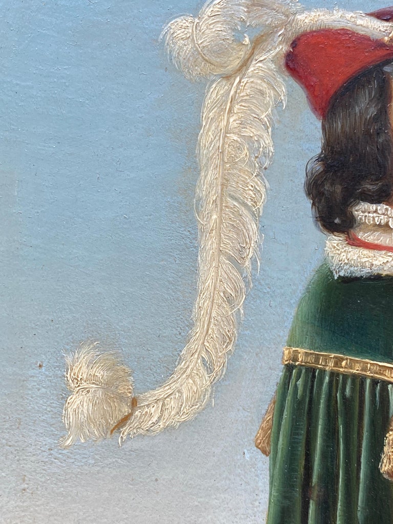 Wilhelm Nerenz - 19th century German Nazarene painting - The young ...