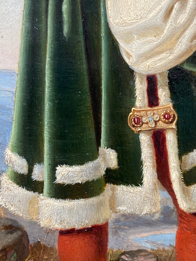 Wilhelm Nerenz - 19th century German Nazarene painting - The young ...