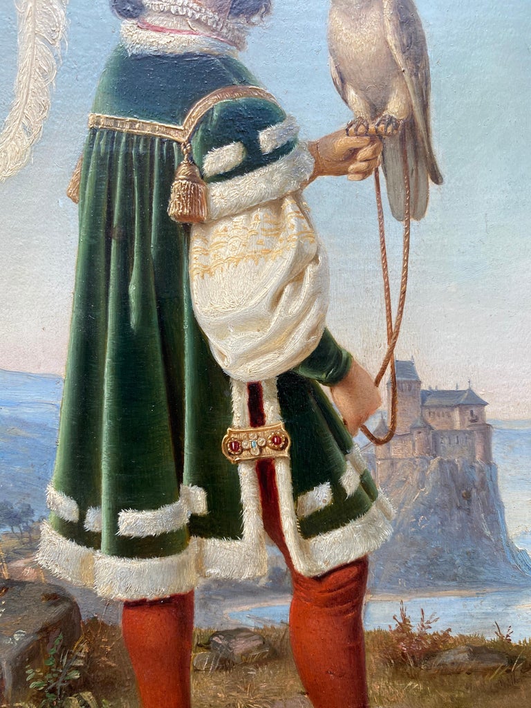 Wilhelm Nerenz - 19th century German Nazarene painting - The young ...