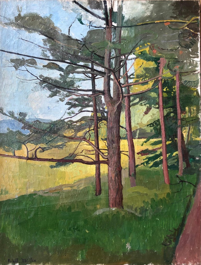 Wilhelm (William) Müller - At the edge of the wood For Sale at 1stDibs