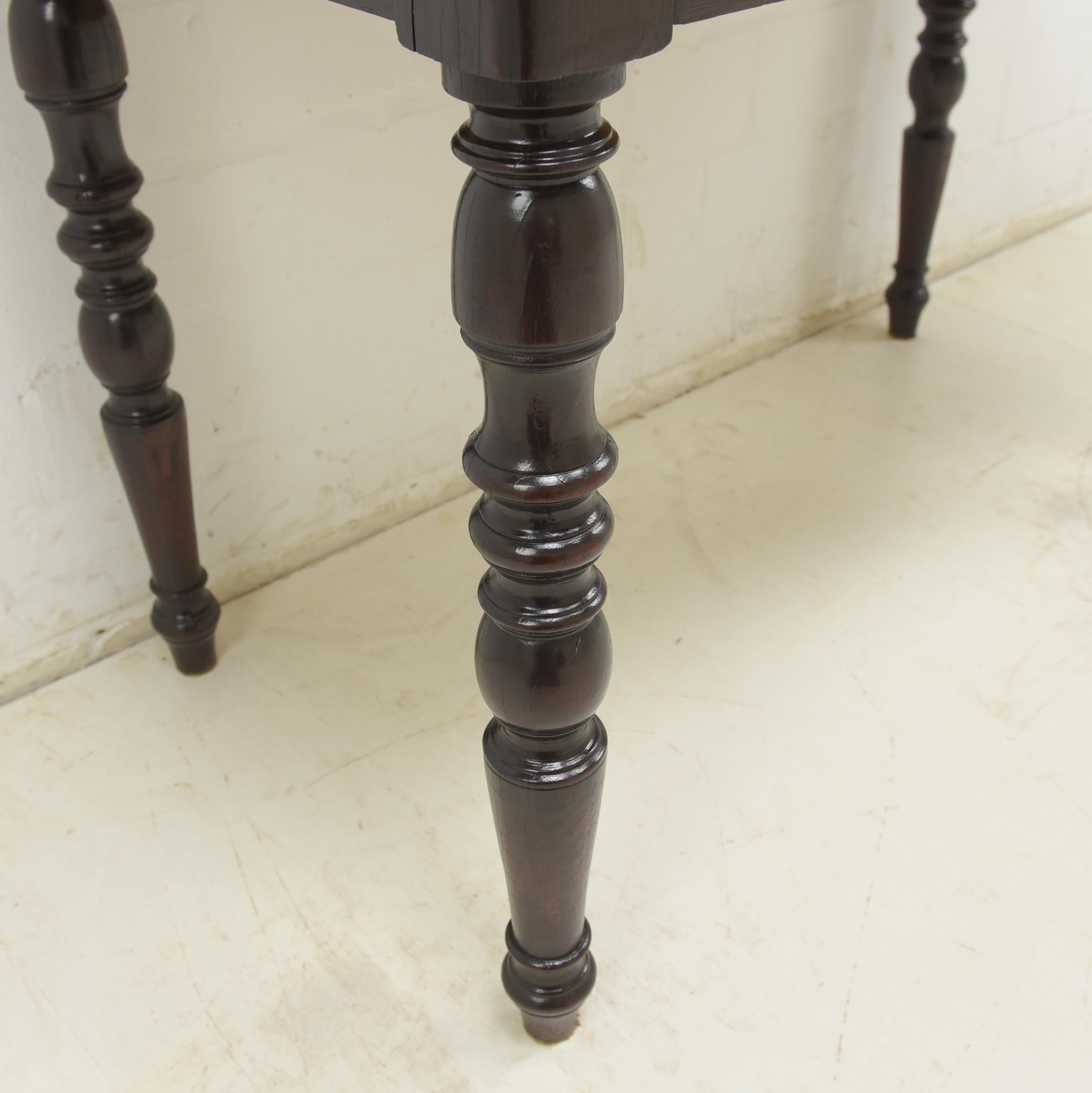 Wilhelminian Period Desk with Lion Heads in Solid Oak Lion Heads, 1880 ...