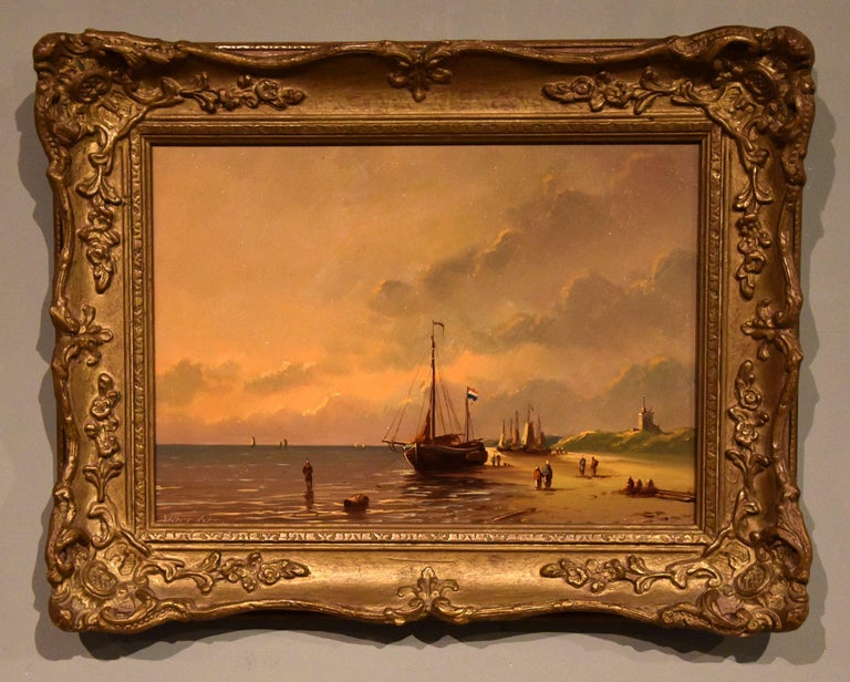 Wilhelmus Antonie Van Der Salm - Oil Painting by Wilhelmus Antonie Van ...