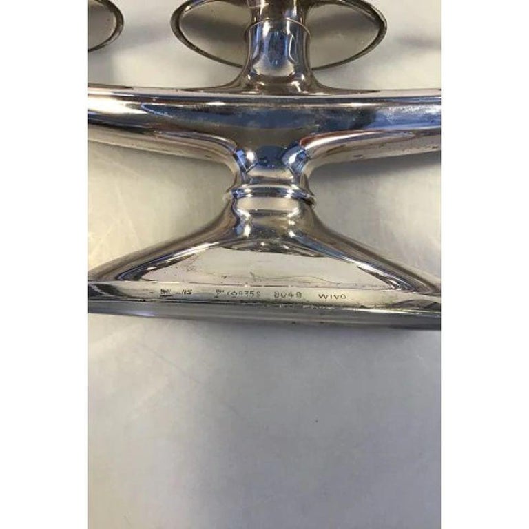 Wilkens 'Germany' Silver Candle Sticks No 8049 For Sale at 1stDibs