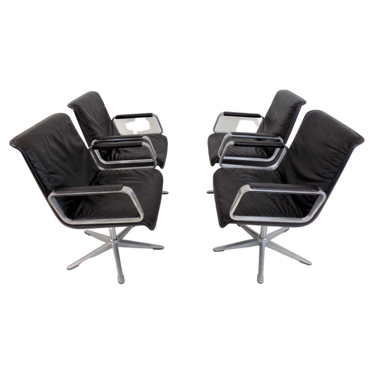Wilkhahn Delta Set of 4 Dining / Conference Chairs from Delta Group For ...