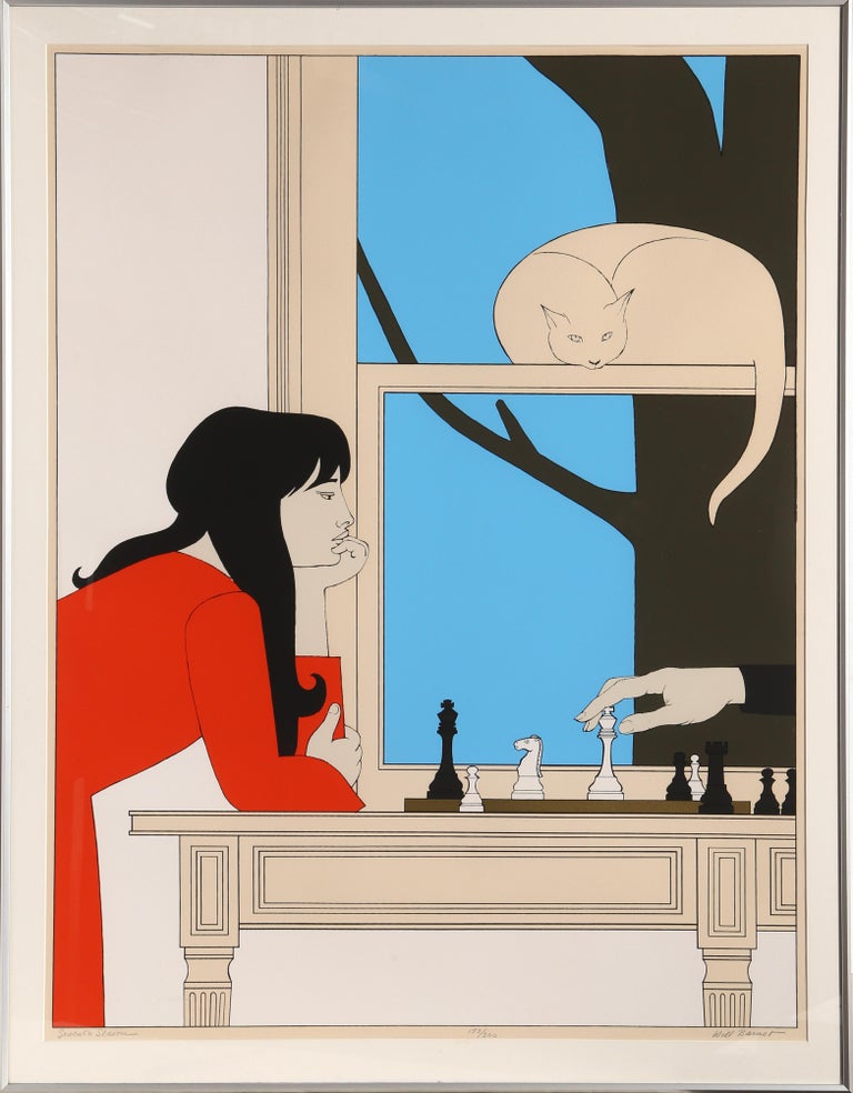 Will Barnet - Seventh Season, Serigraph by Will Barnet at 1stDibs