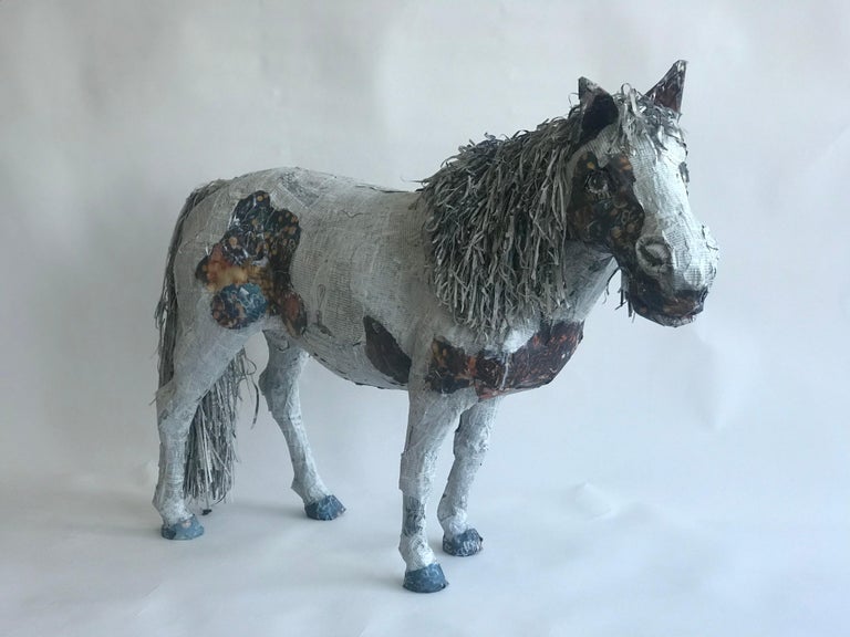 Will Kurtz - Will Kurtz, Einstein, newspaper figurative sculpture, 2018 ...