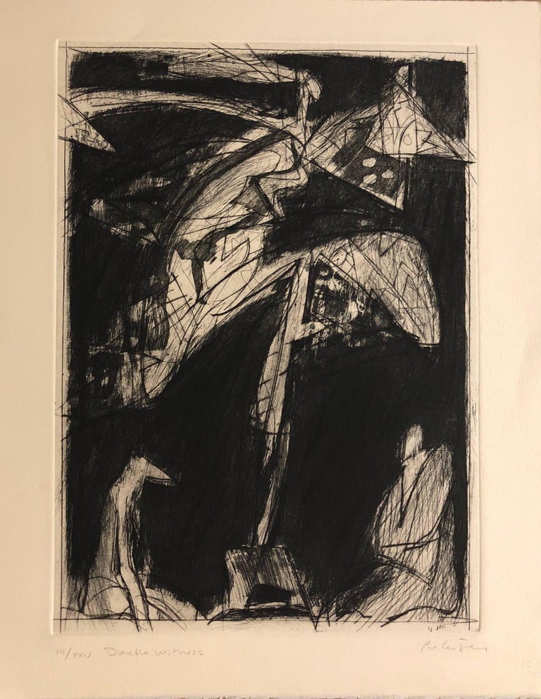 Will Petersen - Beat Artist "Double Witness" Lithograph Etching ...