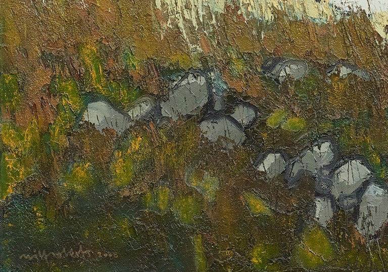 Will Roberts - Welsh Landscape Oil Painting 'TyWill' by Wilf Roberts at ...