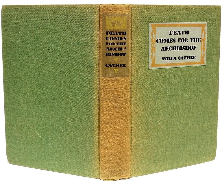 Willa Cather, Death Comes for the Archbishop, Signed by Cather! For ...
