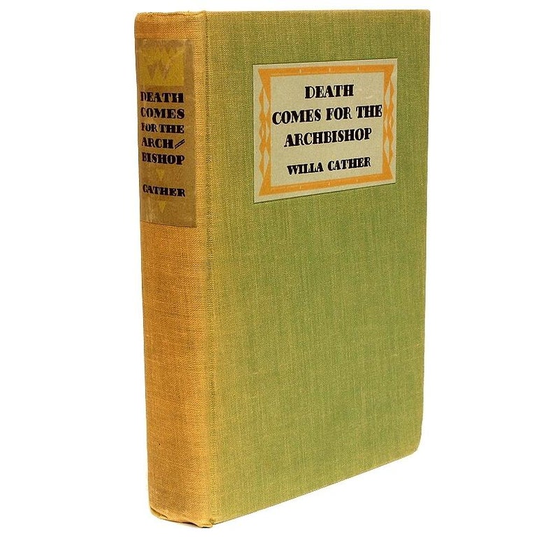 Willa Cather, Death Comes for the Archbishop, Signed by Cather! For ...