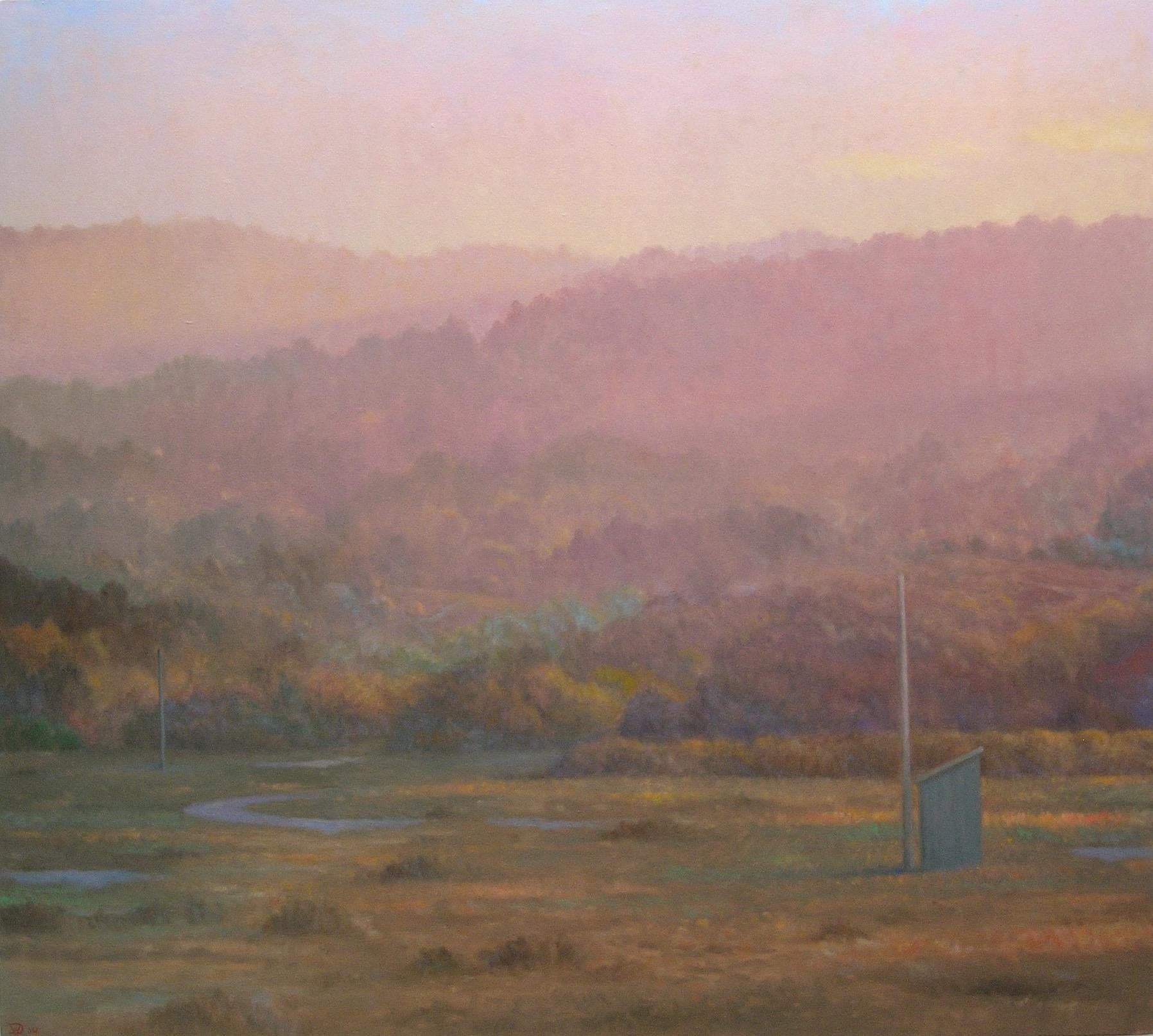 Willard Dixon - Brilliant Sky / oil on canvas For Sale at 1stDibs