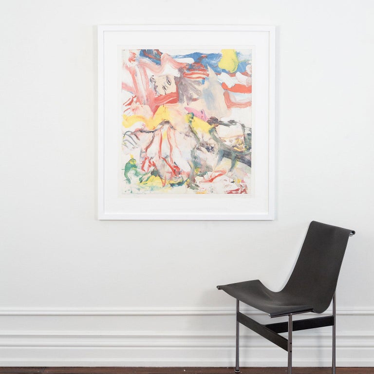 Willem de Kooning - "Figures in a Landscape VI" USA, 1980, Lithograph ...