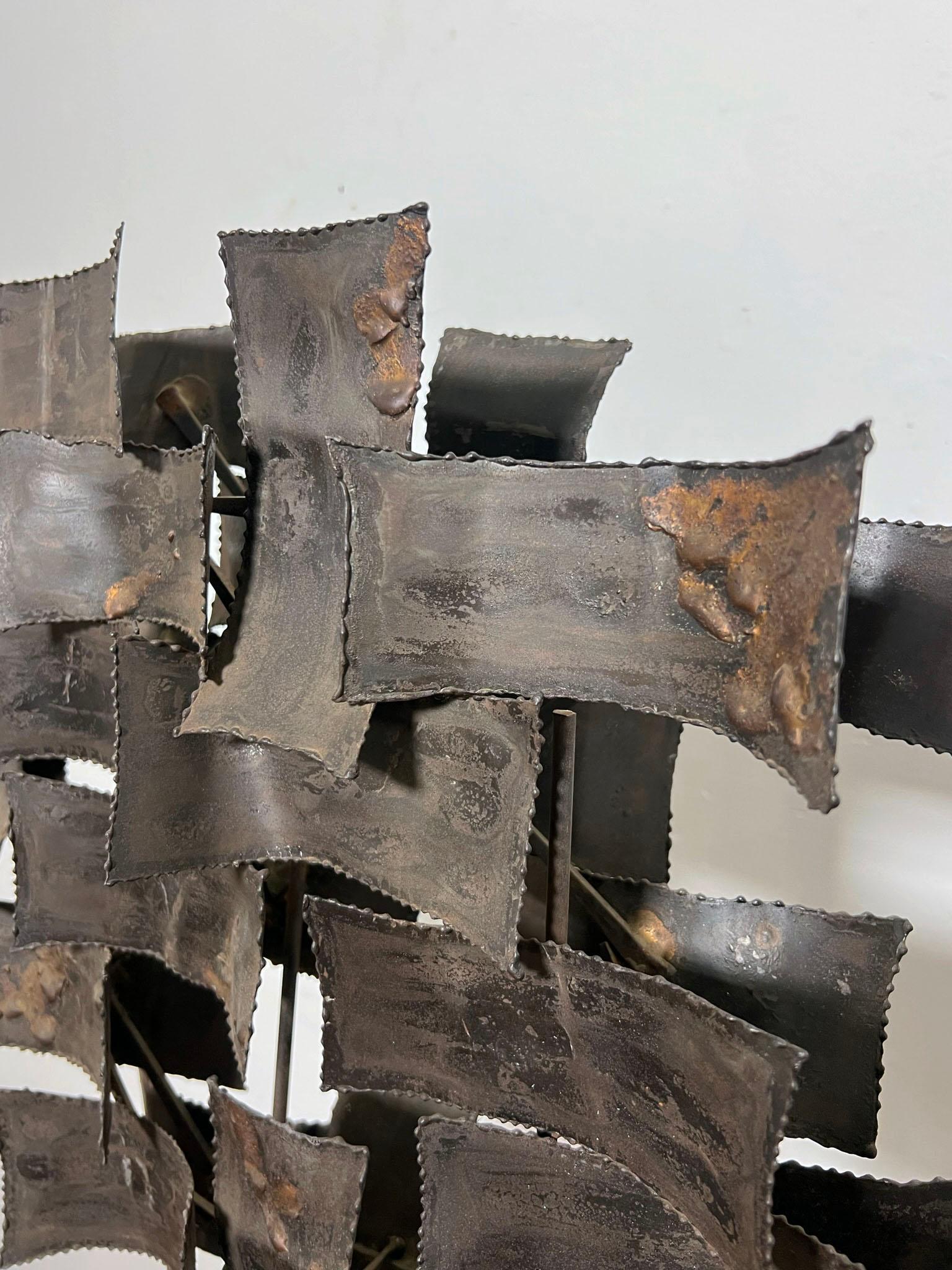 Willem DeGroot Brutalist Torch Cut Abstract Sculpture Ca. 1960s at 1stDibs