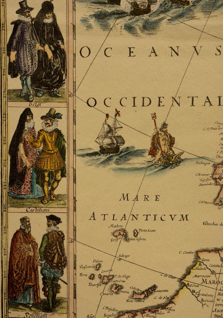 Willem Janszoon Bleau - Europe recens deseripta a Guilielmo Blaeuw For Sale at 1stDibs