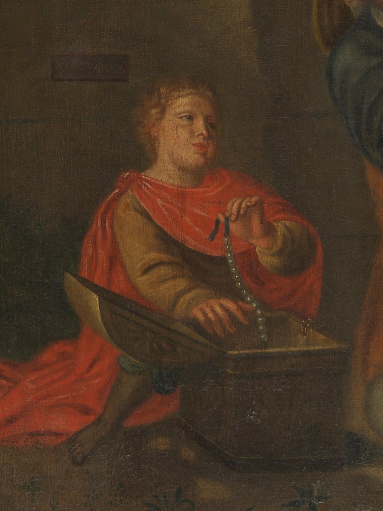 18th C, In the Style of the Classicizing Baroque, Biblical, Rebekka and ...