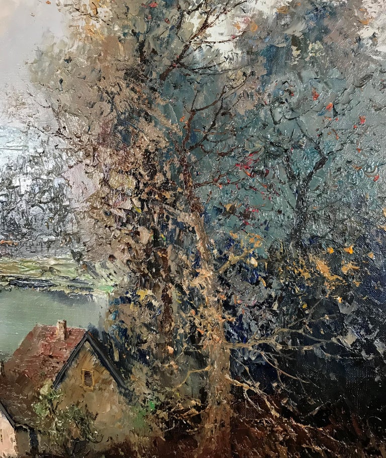 Willi Bauer - {Landscape with Lake} at 1stDibs