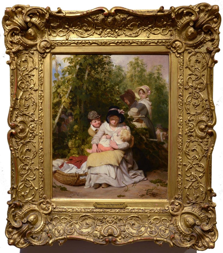 William Alexander Witherington - Gathering Hops, British Realist ...