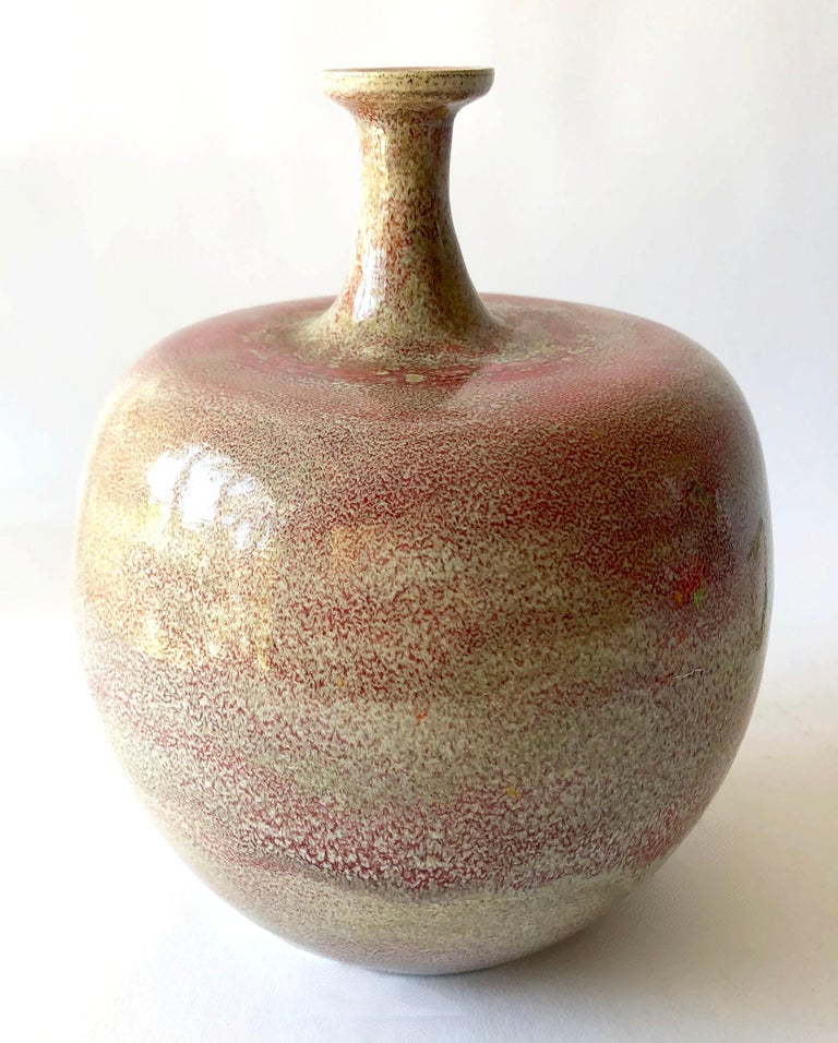 William and Polia Pillin California Studio Pottery Large Scale Vase at ...