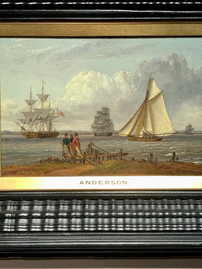 William Anderson - Antique English 19th century marine scene For Sale ...